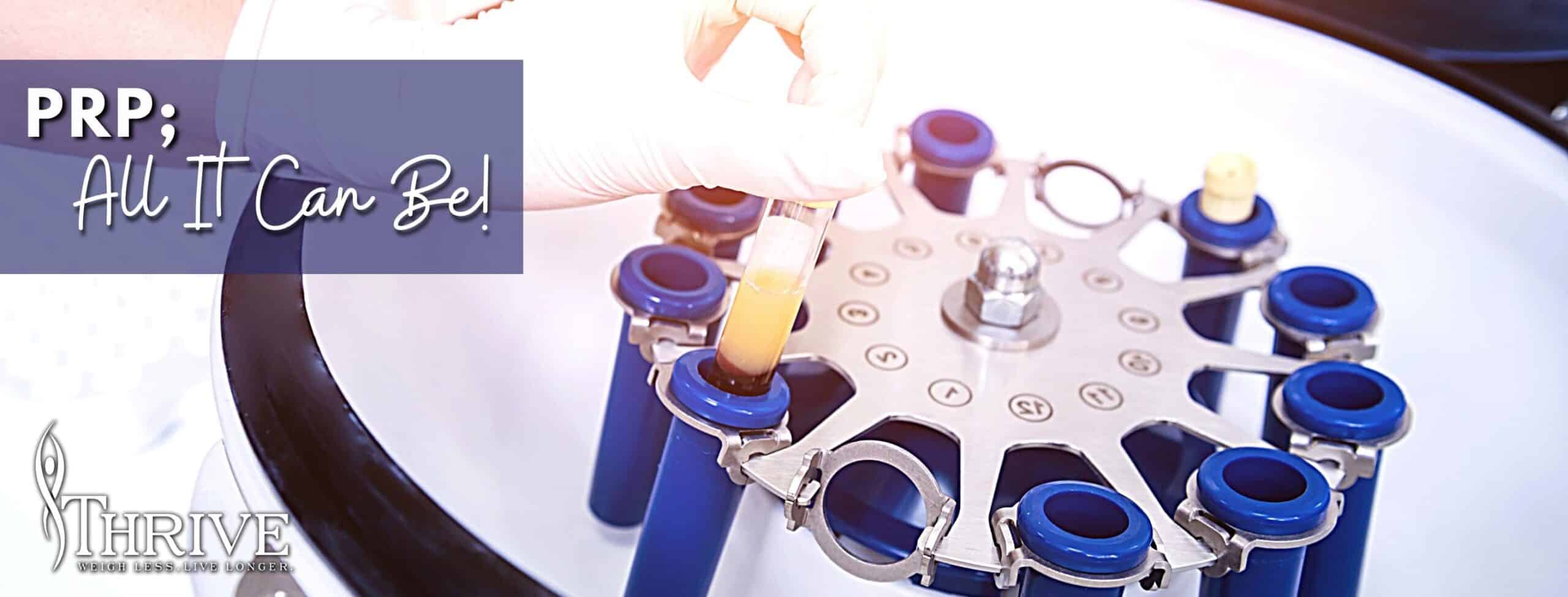 PRP; ALL IT CAN BE - Colorado PRP Therapy Clinic, Denver, Colorado